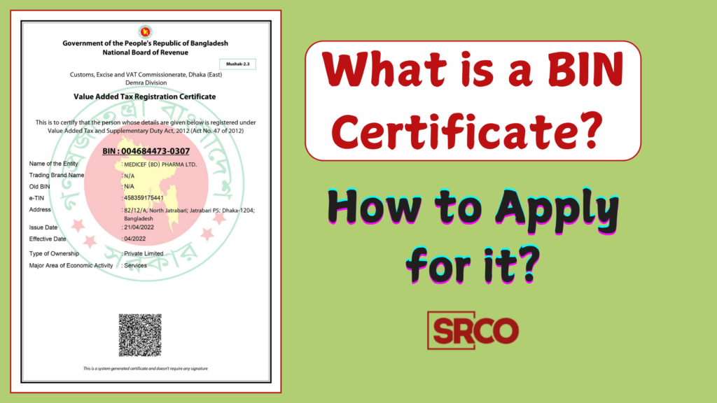What is a BIN Certificate? Easy Guide to Apply Online